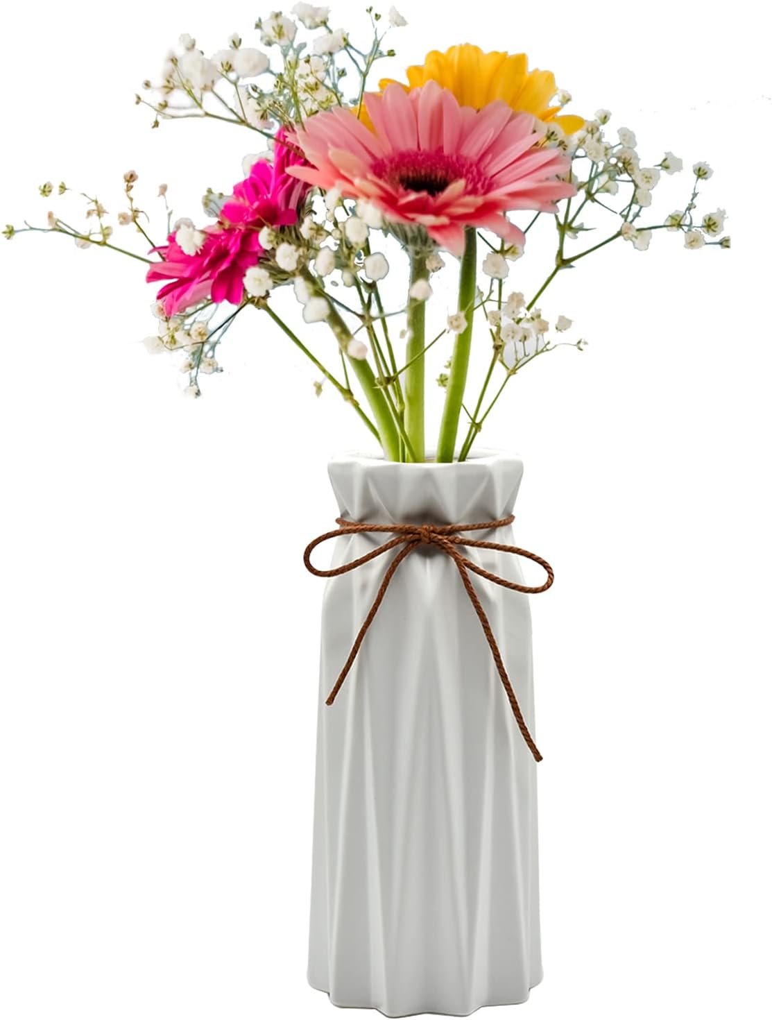 Amazon.com: Mozing Ceramic Vase - Modern Flower Vases for Rustic Home ...