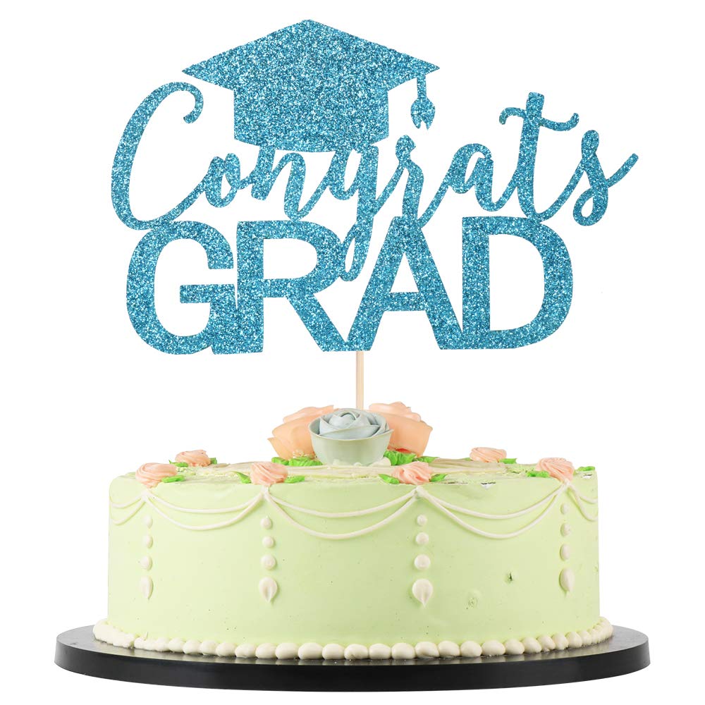 Buy LVEUD Congrats Grad Cake Topper - Congrats Grad Cake Toppers ...