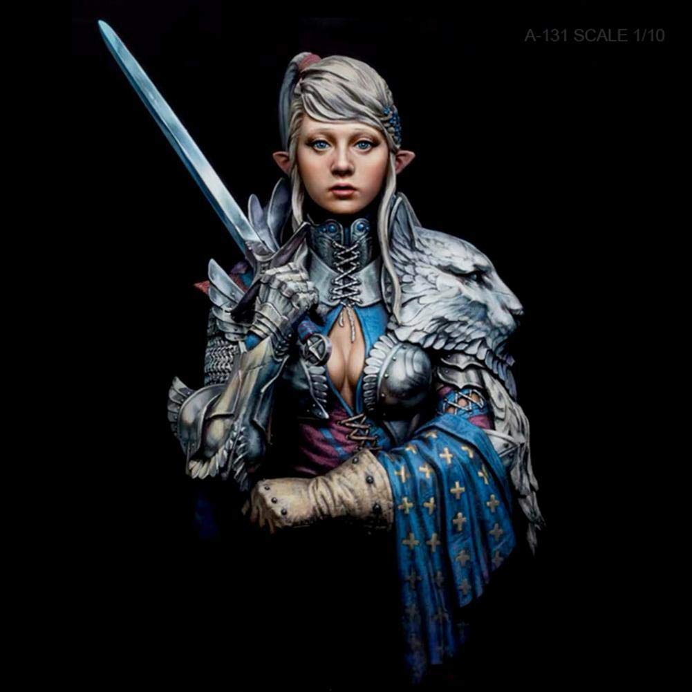 TOMMY LAMBERT Resin Soldier Model 1/10 Female Knights Templar Resin ...