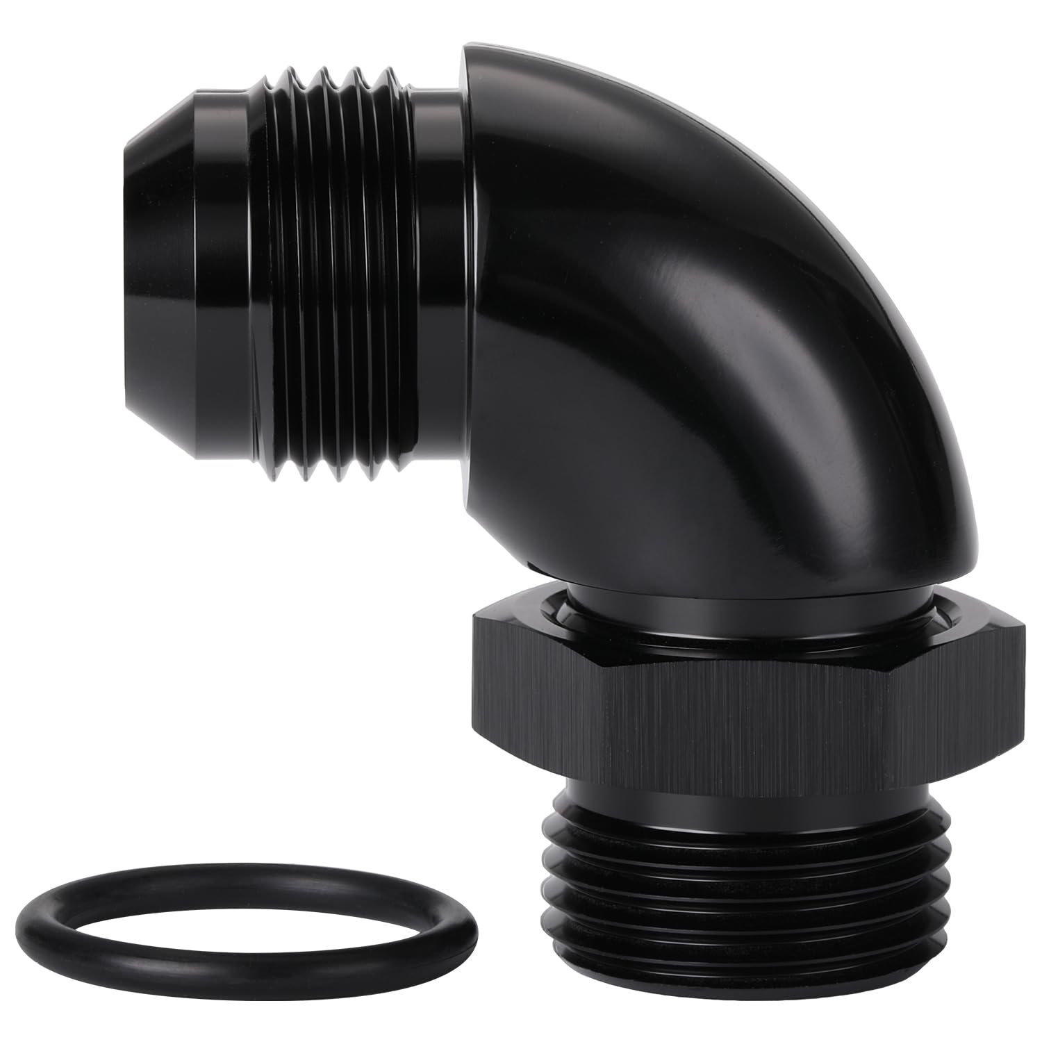 Amazon.com: Podavelle 12AN Male Flare to 12AN -12 ORB O-ring Boss 90 ...