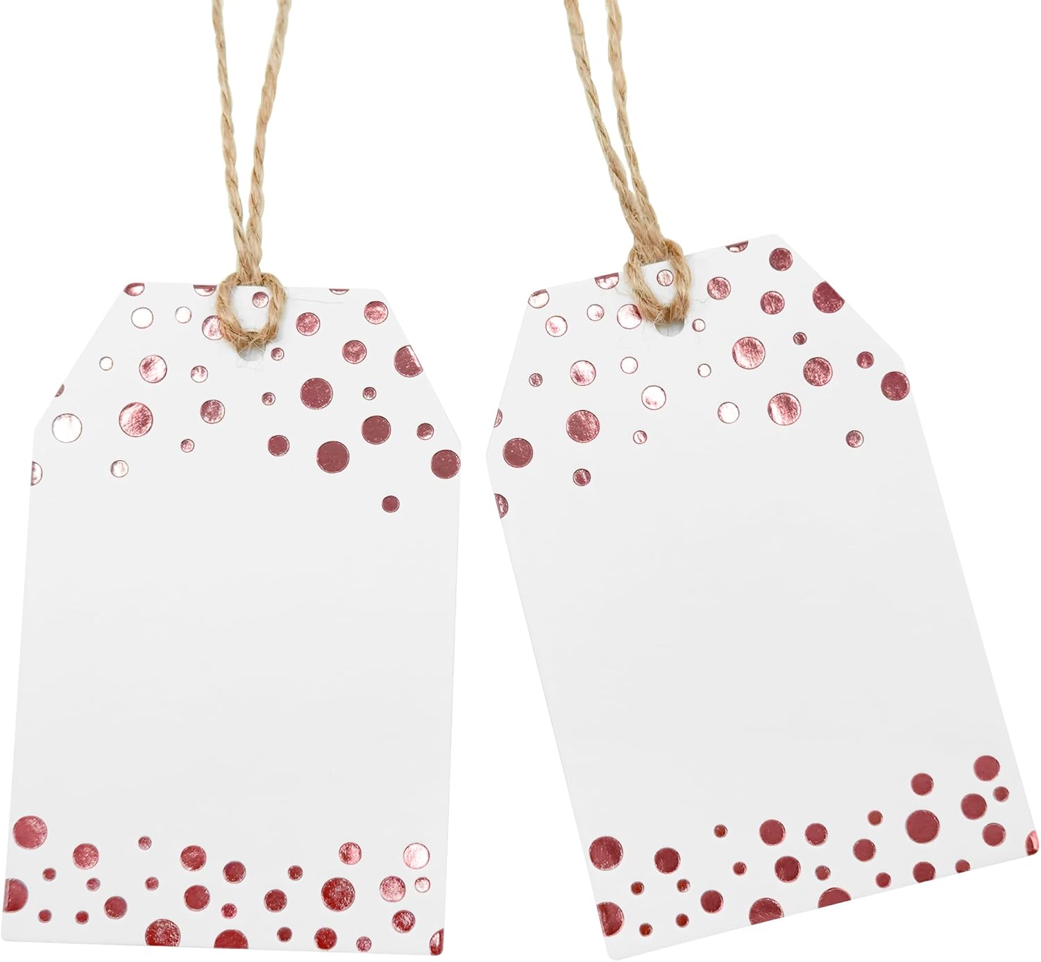 Amazon.com: 100Pcs Rose Gold Gift Tags with String Attached, ASYEHJNR ...