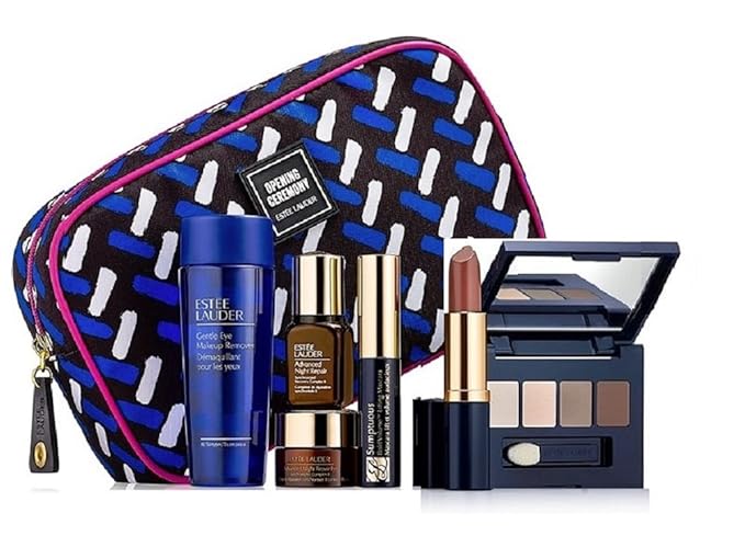 Amazon.com : Estee Lauder Skincare and Makeup 7pc Gift Set Subtle ...