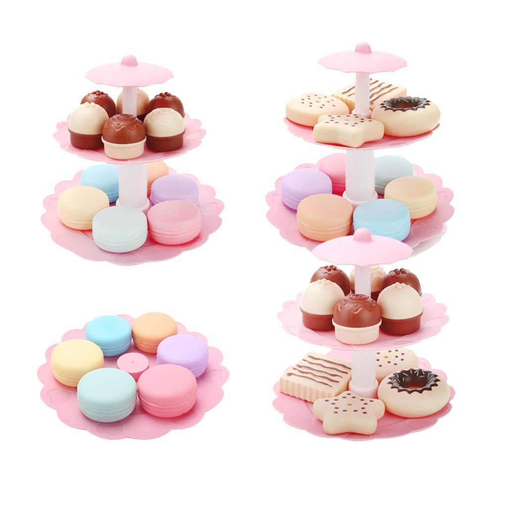 Pretend Food Toy - Desserts Tower - Great for Children Birthday Gift ...