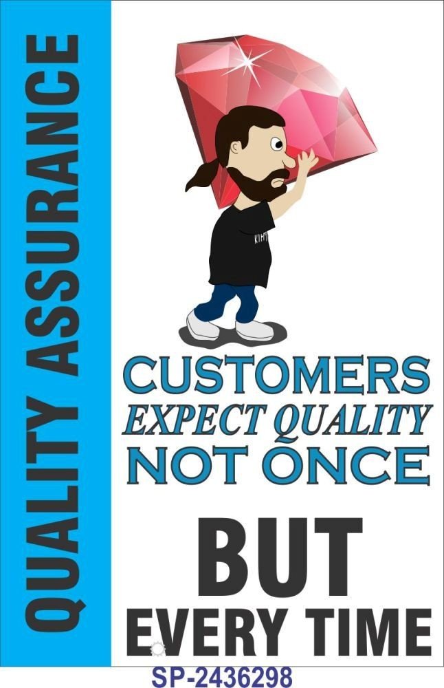 Quality Control Slogan Posters