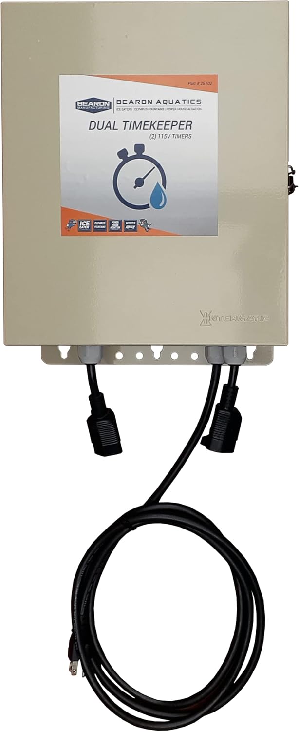 Amazon.com: Dual Timekeeper | (2) 115V Timers in a Single Cabinet with ...