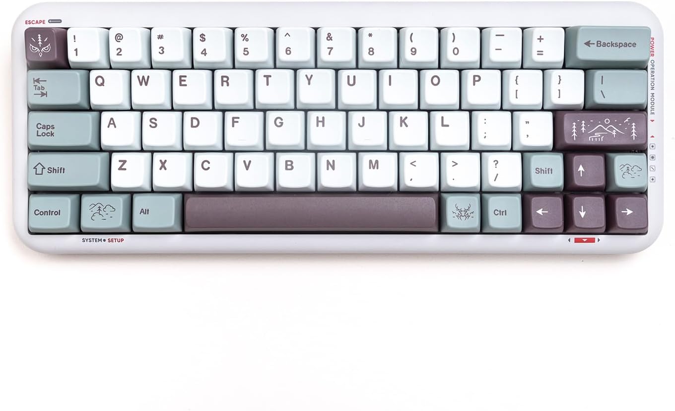 Amazon.com: GeRRiT GMK Mist Keycap MDA Highly Personalized PBT Heat ...