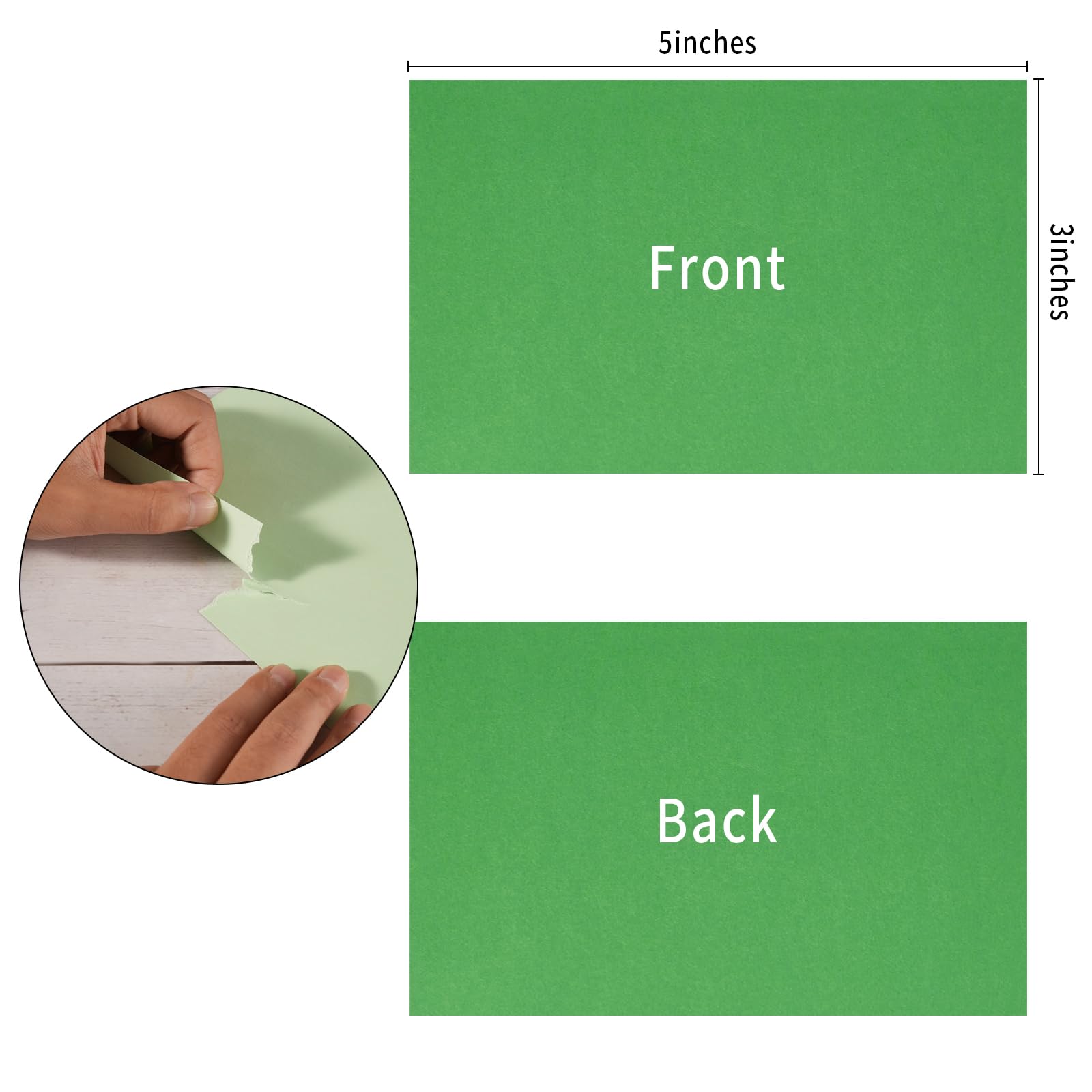 Snapklik.com : 100 Pack Colorful Thick Paper Cardstock Blank Colored ...