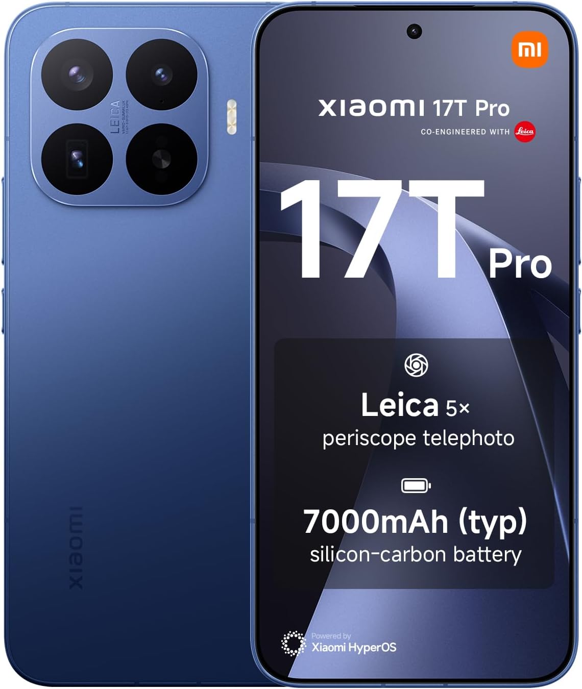 Xiaomi 17T Pro(AU Version), Smartphone 256 GB, Leica 5X Telephoto, 6.83 ...