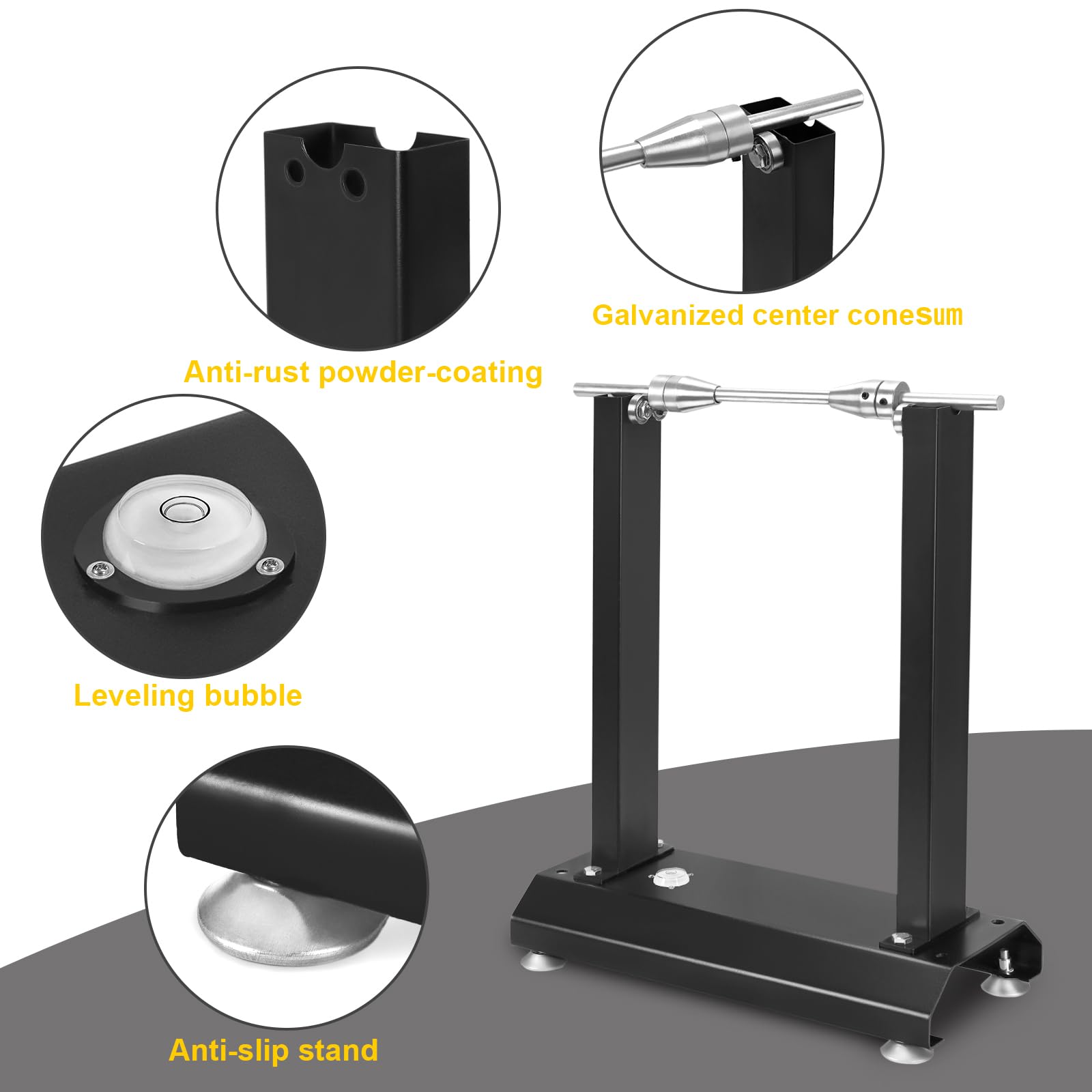 Snapklik.com : SALIRION Motorcycle Wheel Balancer,Wheel Balancing Stand ...