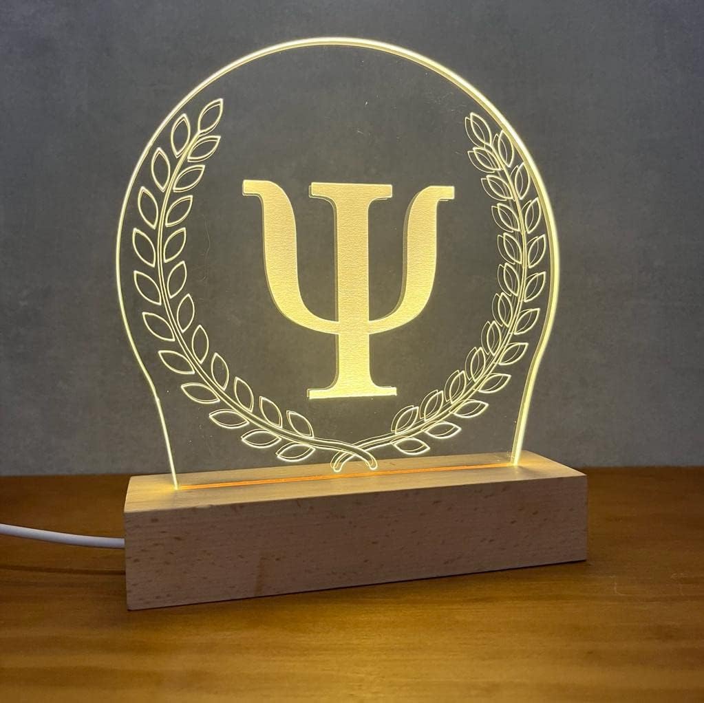 Luminária psicologia, Luminária led 3d profissão psicólogo | Amazon.com.br