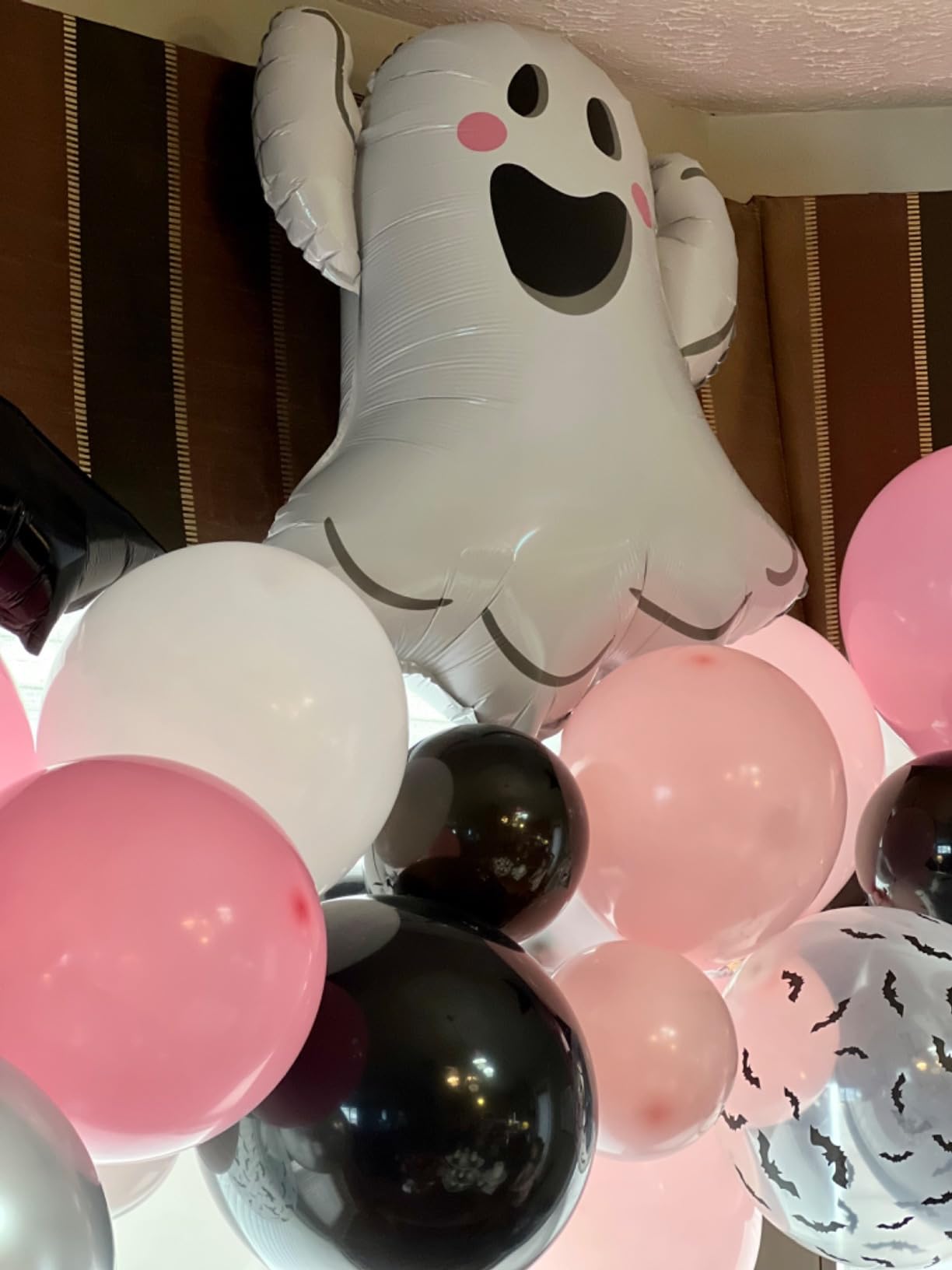 Amazon.com: Ghost Balloons White Ghost Shape Aluminum Foil Balloon for ...