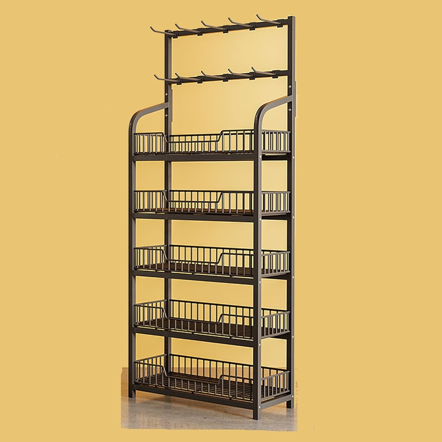 Amazon.com: 57 65 Inch Steel Snacks Shelf Organizer, Commercial ...