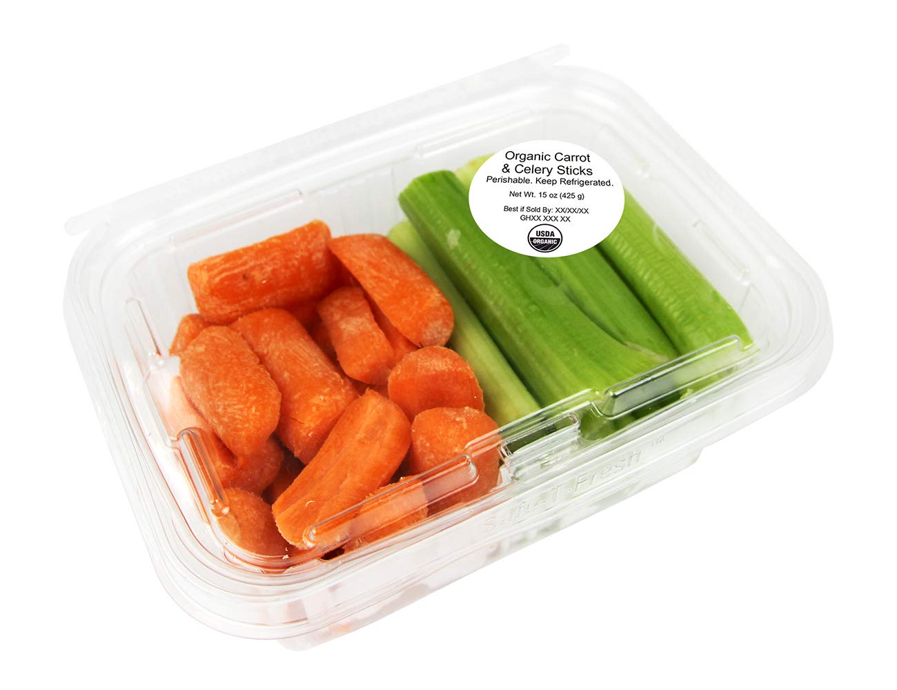 Celery And Carrot Sticks