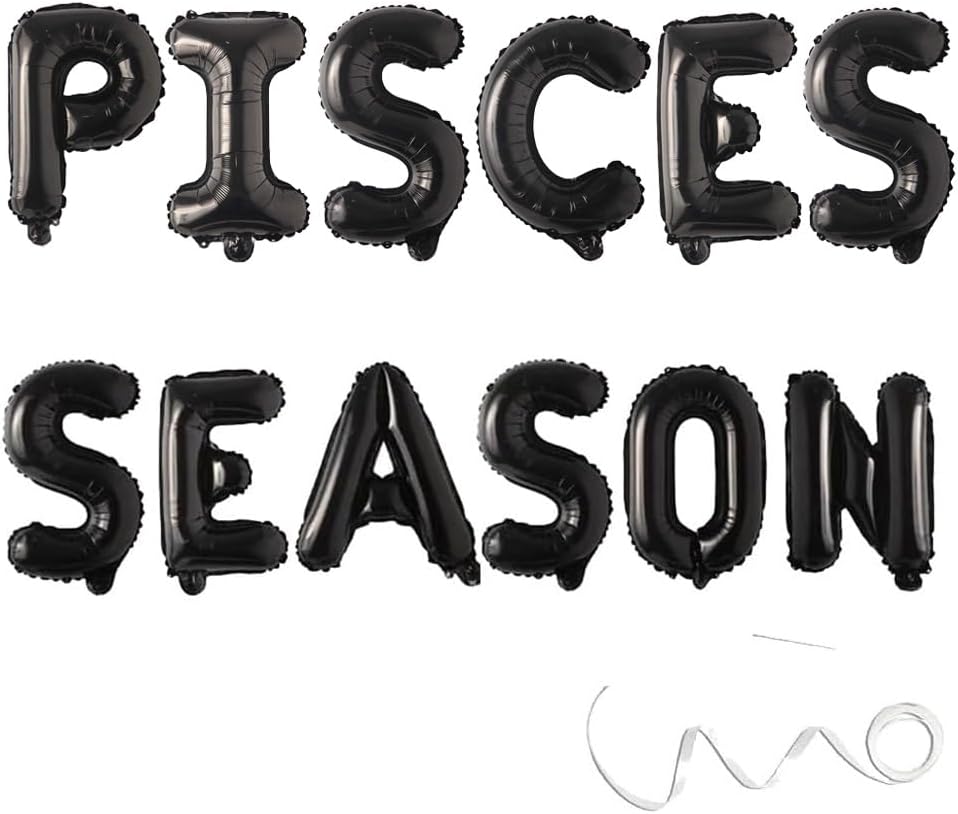 Amazon.com: Pisces Season Party Banner,Pisces Party Decorations,Zodiac ...