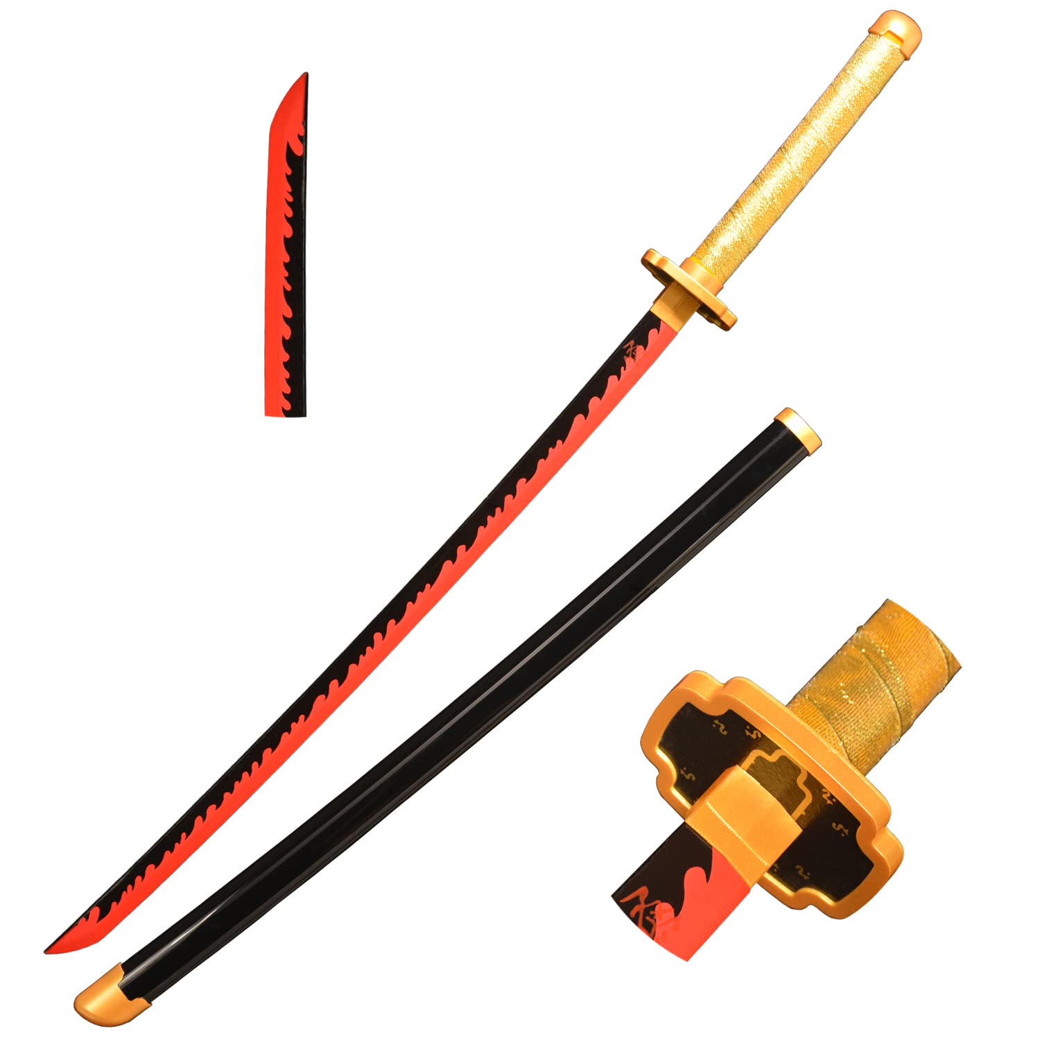 Lkjad Cosplay Anime Katana Swords Tanjirou Kokushibourengoku Kyoujurou ...