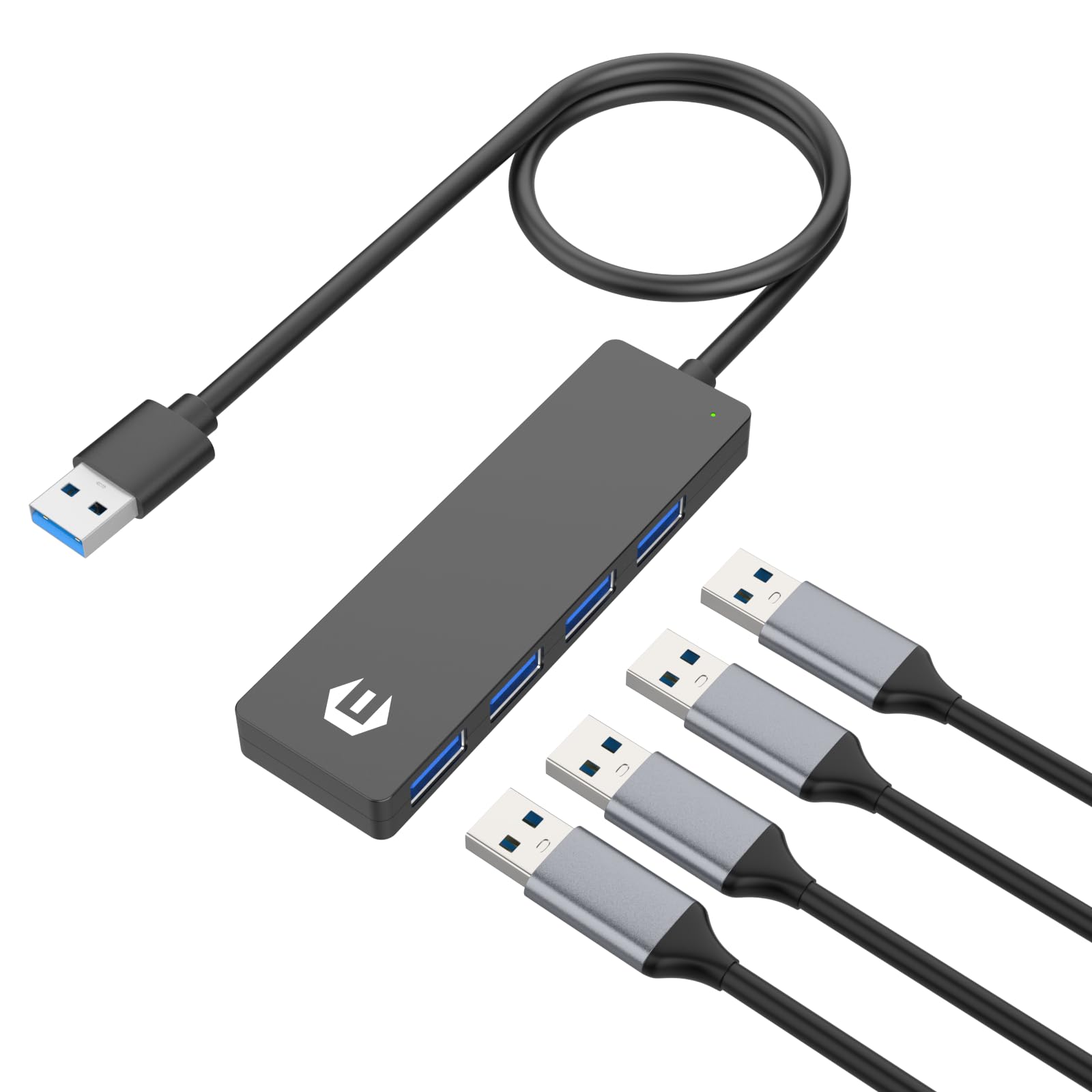Snapklik.com : SUTOUG USB 3.0 Hub - 4-Port Data Adapter