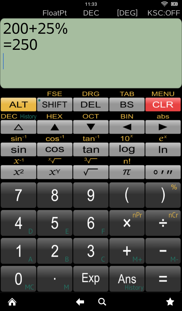 Panecal Scientific Calculator:Amazon.com:Appstore for Android