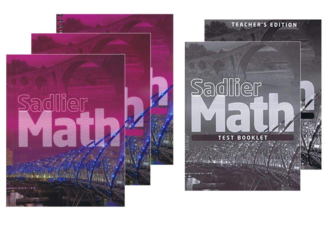 Buy (F0060) Sadlier MATH Student Book + Workbook + Teacher's Edition ...