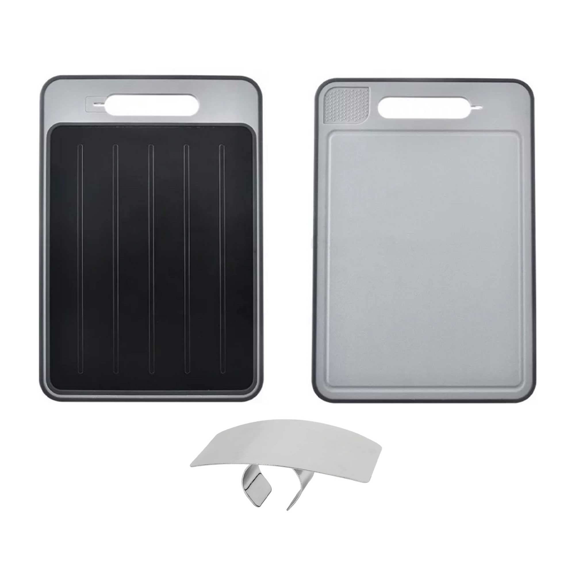 Buy 4 in 1 Defrosting Tray for Frozen Meats, Meat Defroster with ...