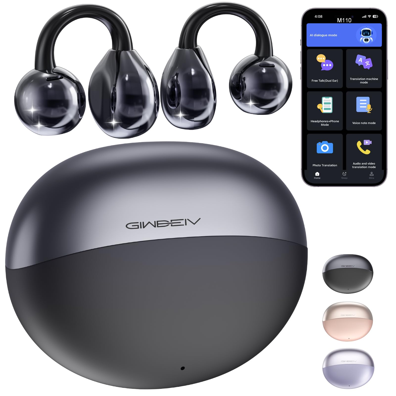 Audifonos Traductores Inglés Español OYIB AI Language Translation ...