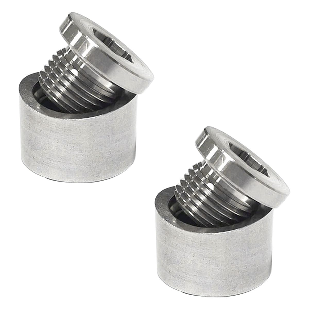 Amazon.com: M18 X 1.5 Oxygen Sensor Mounting Bungs and Plugs, Stainless ...