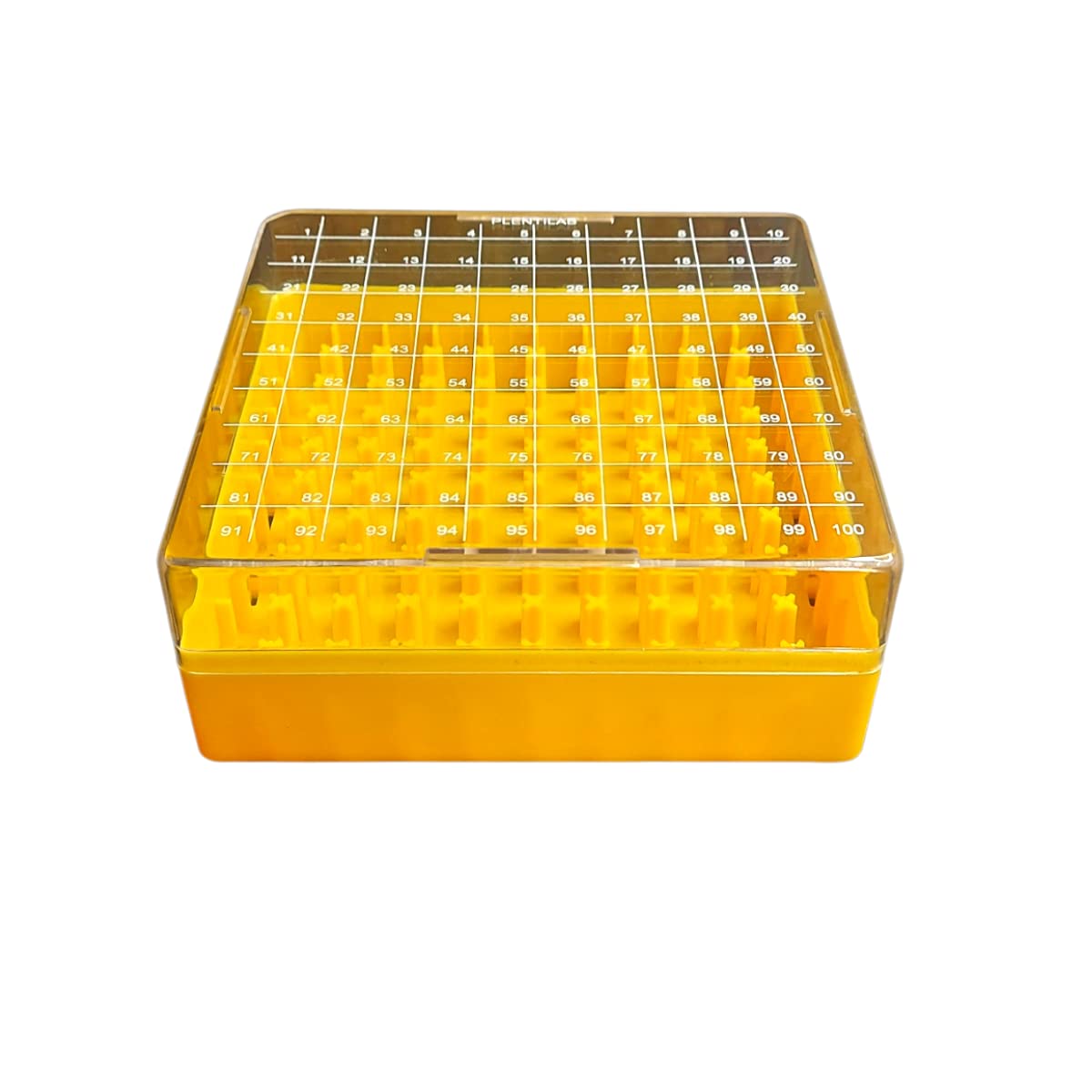 AANIJLAB Polycarbonate Freezer Boxes, CryoBox Vial Rack, Freezer ...