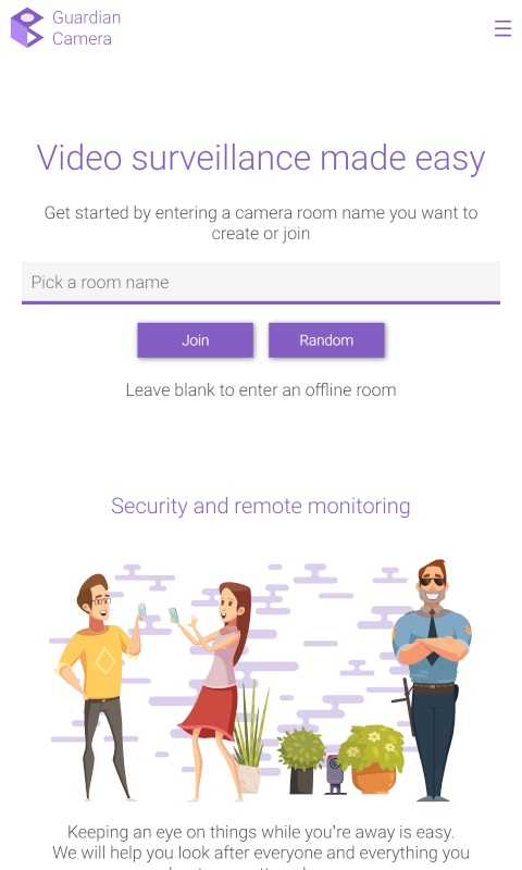 Guardian Camera - CCTV Surveillance & Baby Monitor:www.amazon.com ...