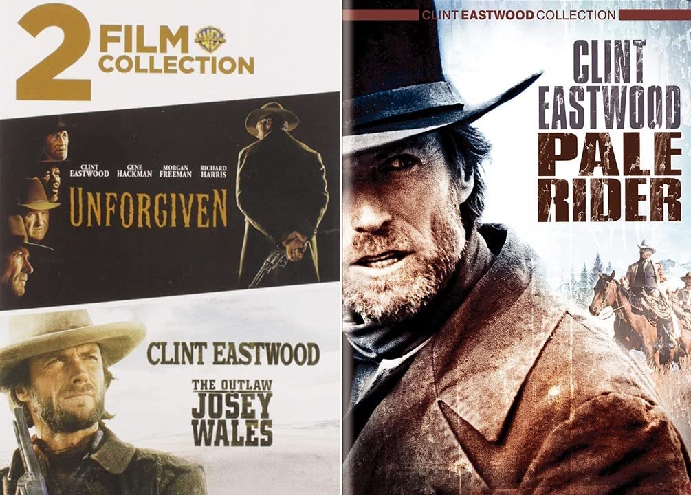 Amazon.com: 3 Film Clint Eastwood : Unforgiven / Outlaw Josey Wales / Pale Rider [ DVD 2-Pack ]