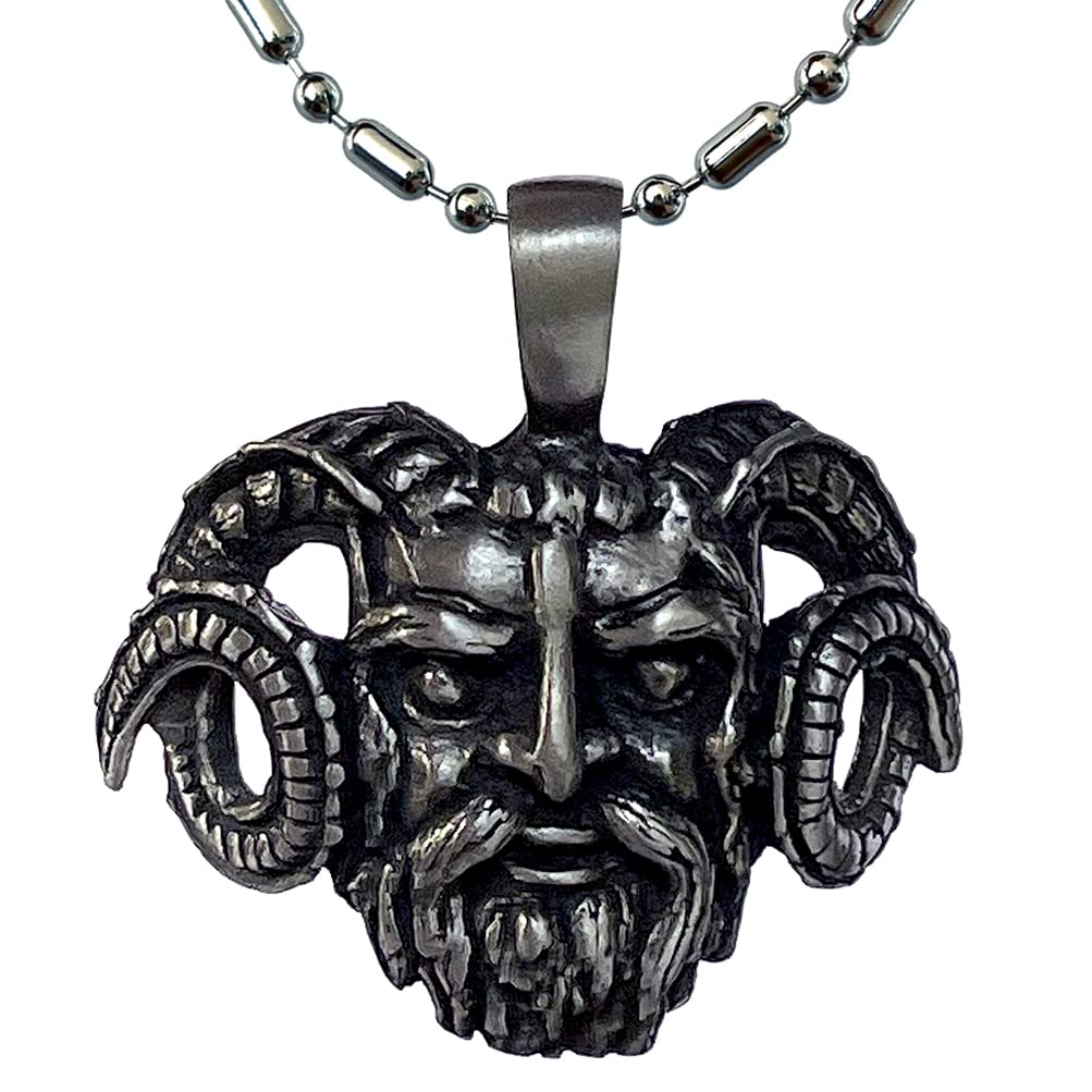 Buy Heimdall Greek God Ram-Horned Deity Jupiter Zeus-Ammon Horns ...