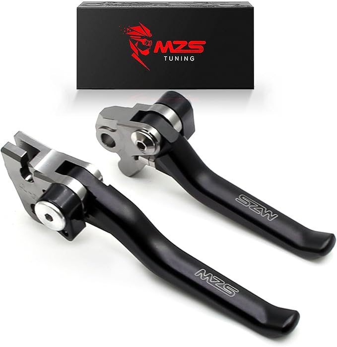 Amazon.com: MZS Dirt Bike Clutch Brake Levers Compatible with KX65 KX85 ...