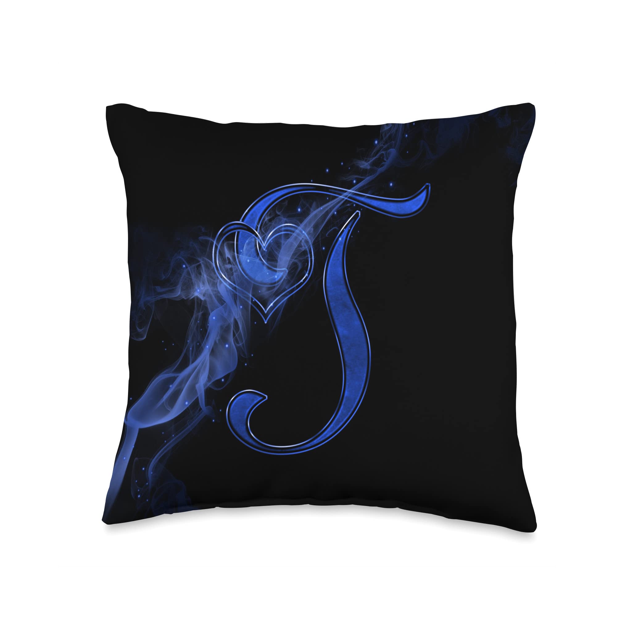 Letter M Blue Fire