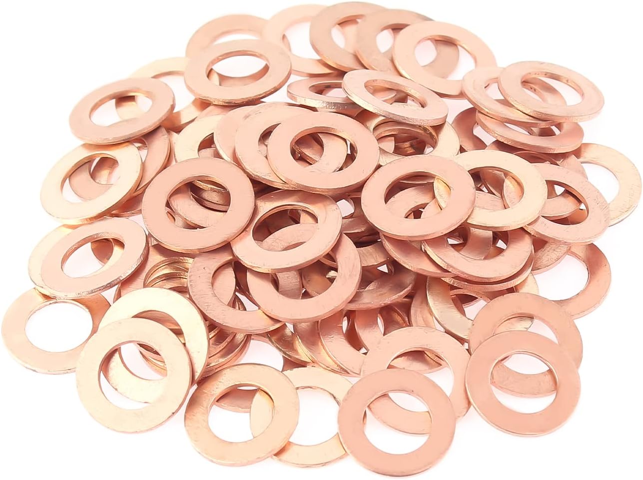 Amazon.com: Titan 110 Piece Copper Washer Assortment : Industrial ...