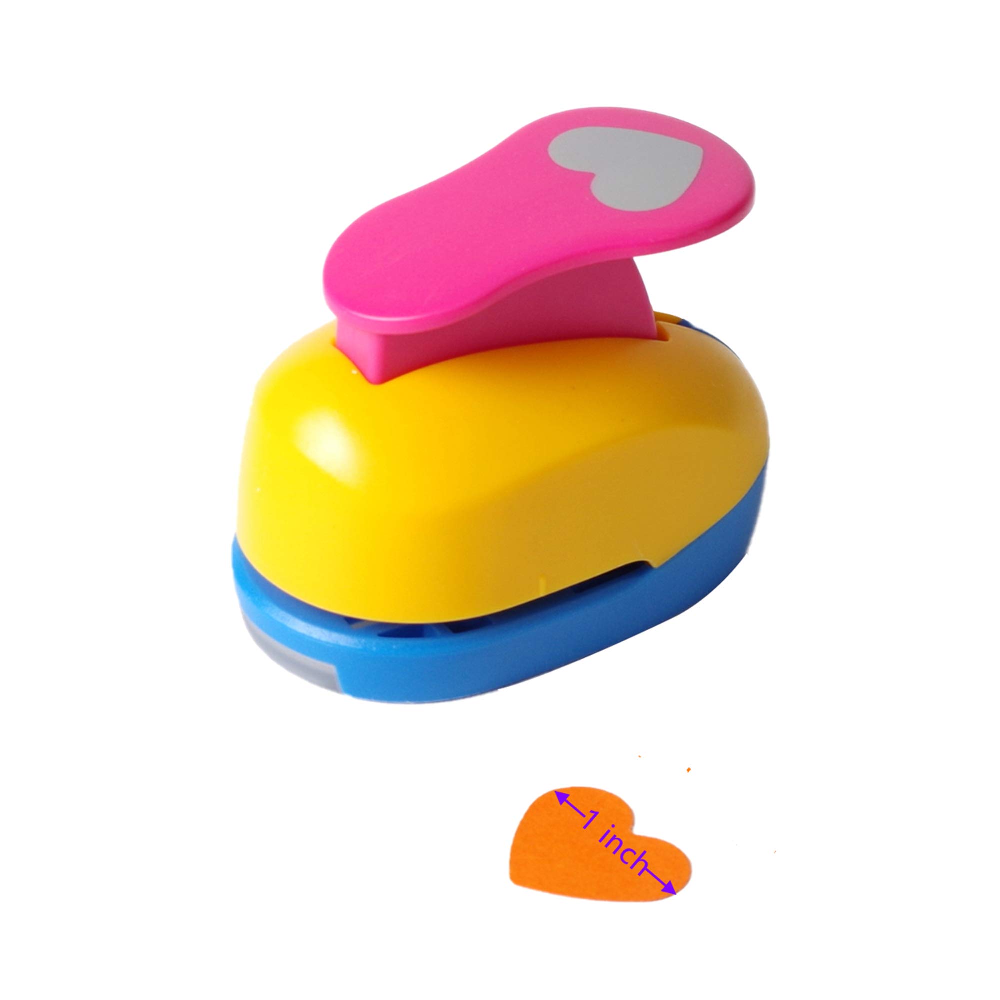 Snapklik.com : Heart Punch 1 Inch Craft Lever Punch For Valentines Day ...