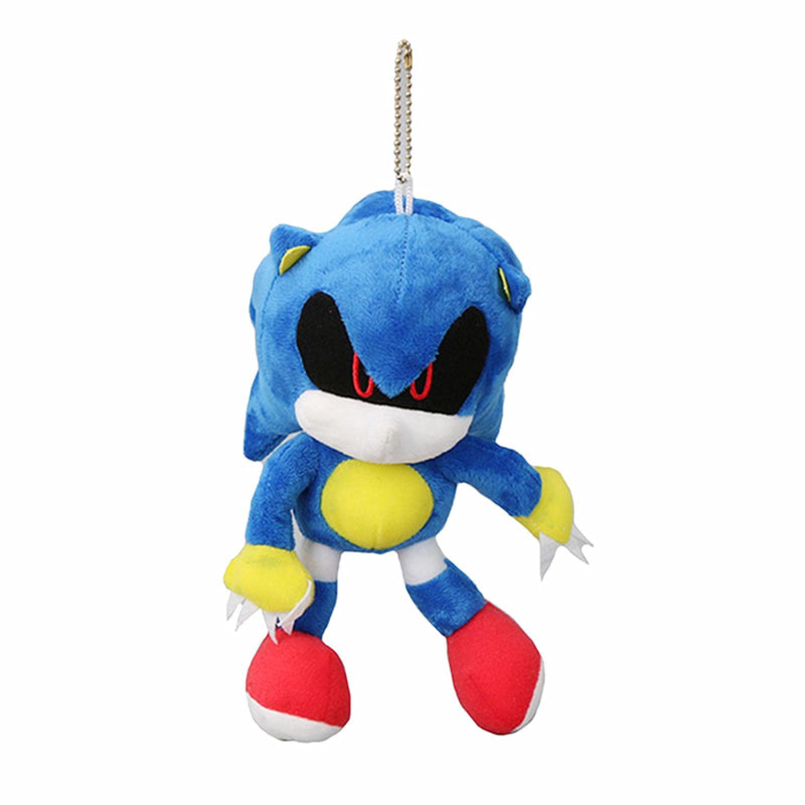 Qwei Sonic Plushie The Hedgehog Sonic Plush Keychain Toys Metal ...