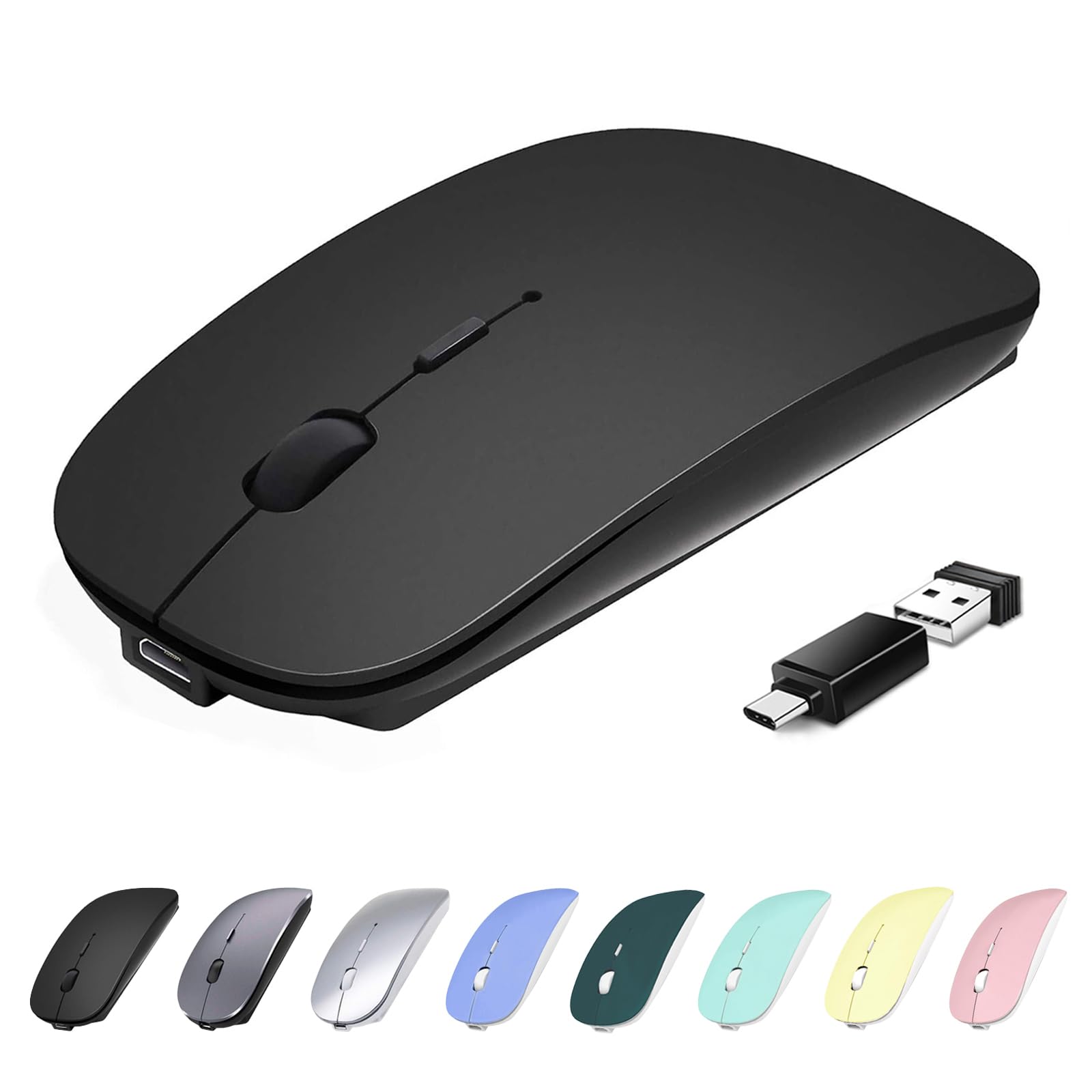 Amazon.com: Wireless Bluetooth Mouse for MacBook Pro iMac Mac Pro ...