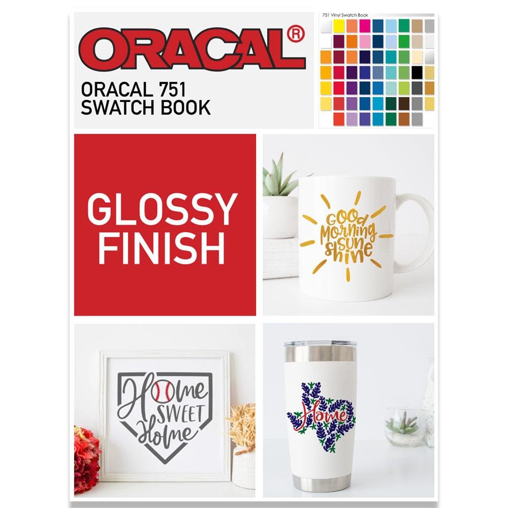 Buy Custom Oracal 751 Swatch Book with Samples of Each Color, Names ...