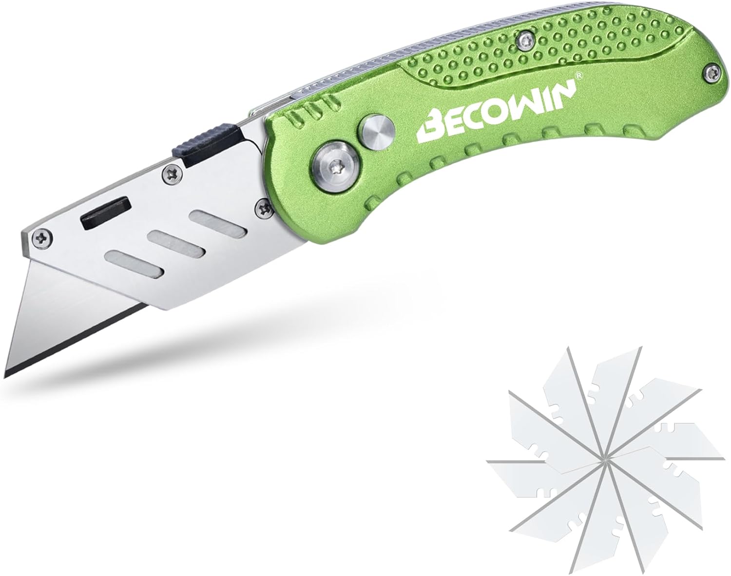 Amazon.co.jp: BECOWIN Folding Utility Knife Pocket Quick Change SK5 ...