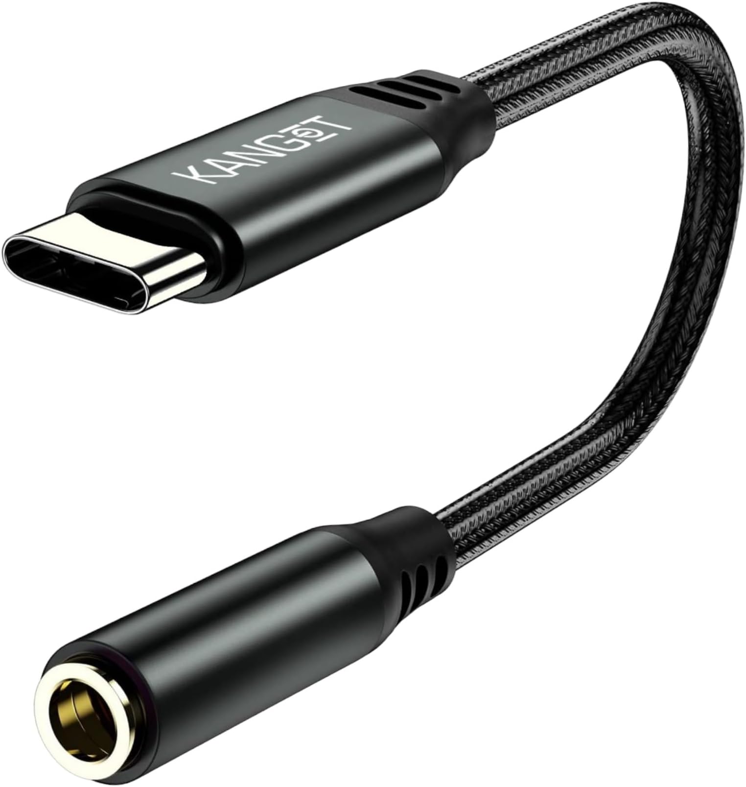 Kanget [Apple MFi Certified] USB C to 3.5mm Headphone Jack, Hi-Res DAC ...