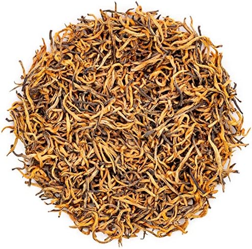 Amazon.com : Oriarm Jin Jun Mei Black Tea 225g - Golden Beautiful Eyebrow Chinese Loose Leaf Tea ...
