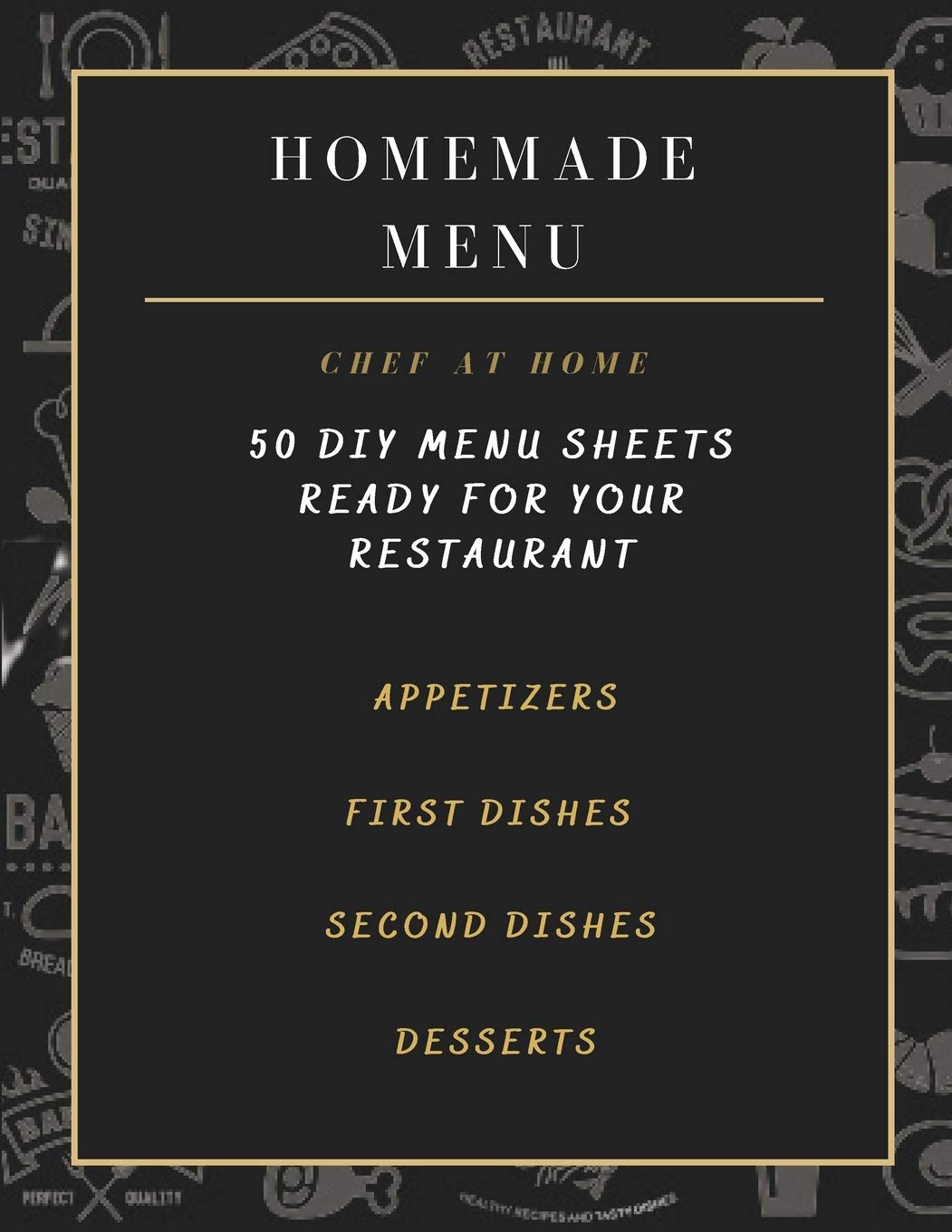 Homemade Menu Restaurant Menu Homemade Menu Ready Made Menu Cards ...