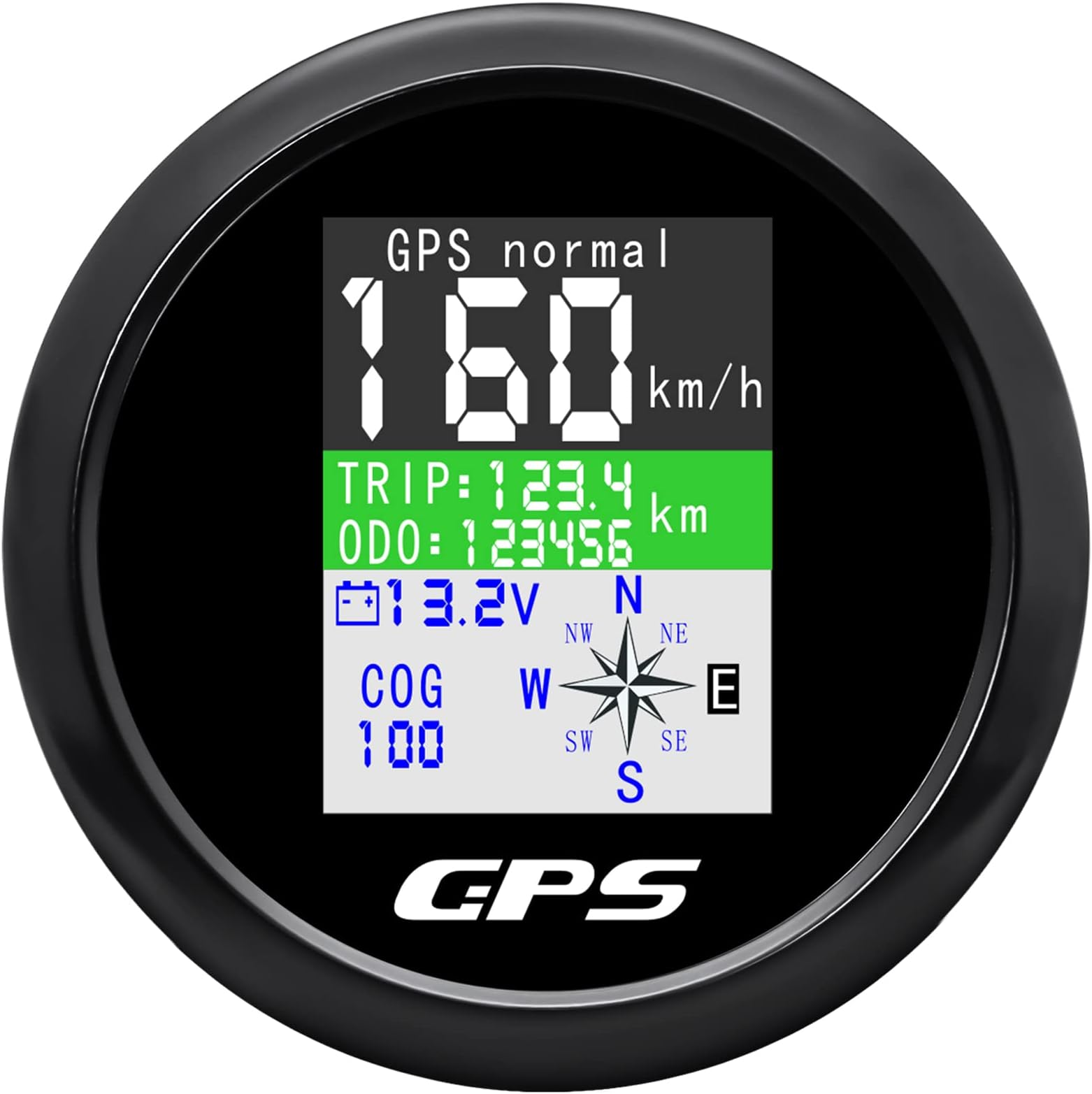 Amazon.com: FARIA BEEDE Instruments BEEDE 32816 Euro Speedometer GPS ...