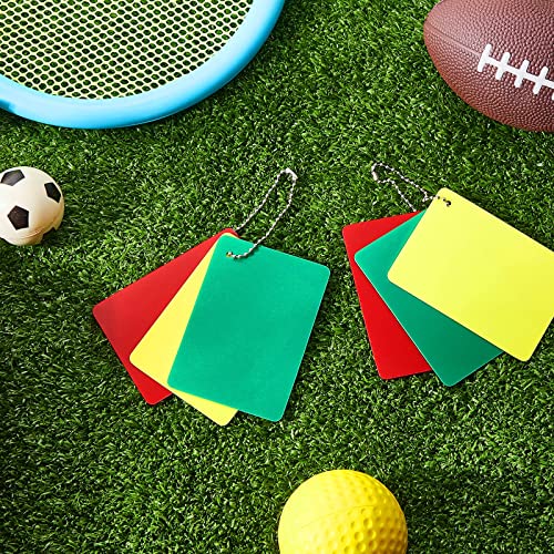 Snapklik.com : 2 Sets Referee Penalty Cards Football Referee Card Sets ...