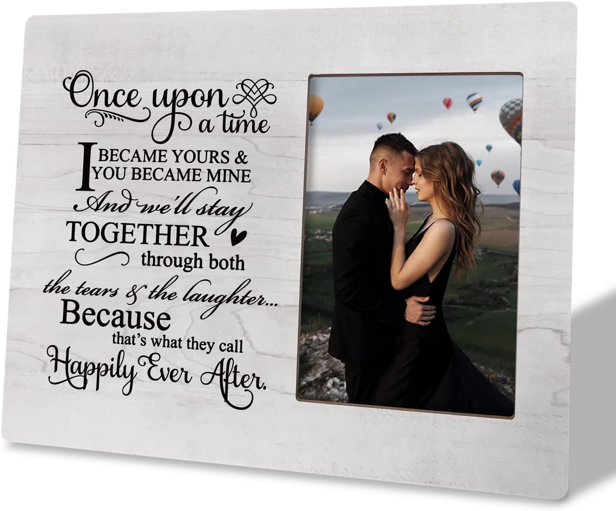 Amazon.com - Love Wood Frame, Wooden Picture Frame Gift, Photo Frame ...