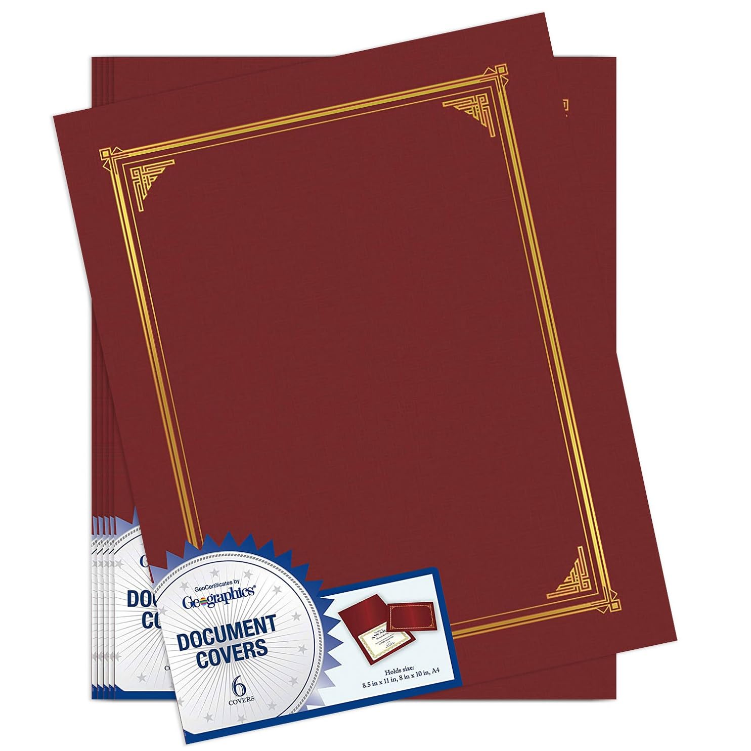 Amazon.com : Geographics 45333 Certificate/Document Cover, 12 1/2 x 9 3 ...