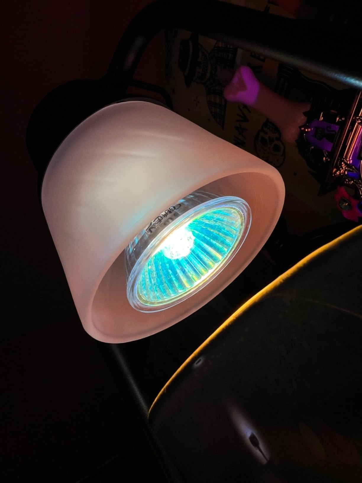 Purifvend GU10 Halogen 50W Bulbs (6pack) GU10 Bulb with Amber Tempering ...