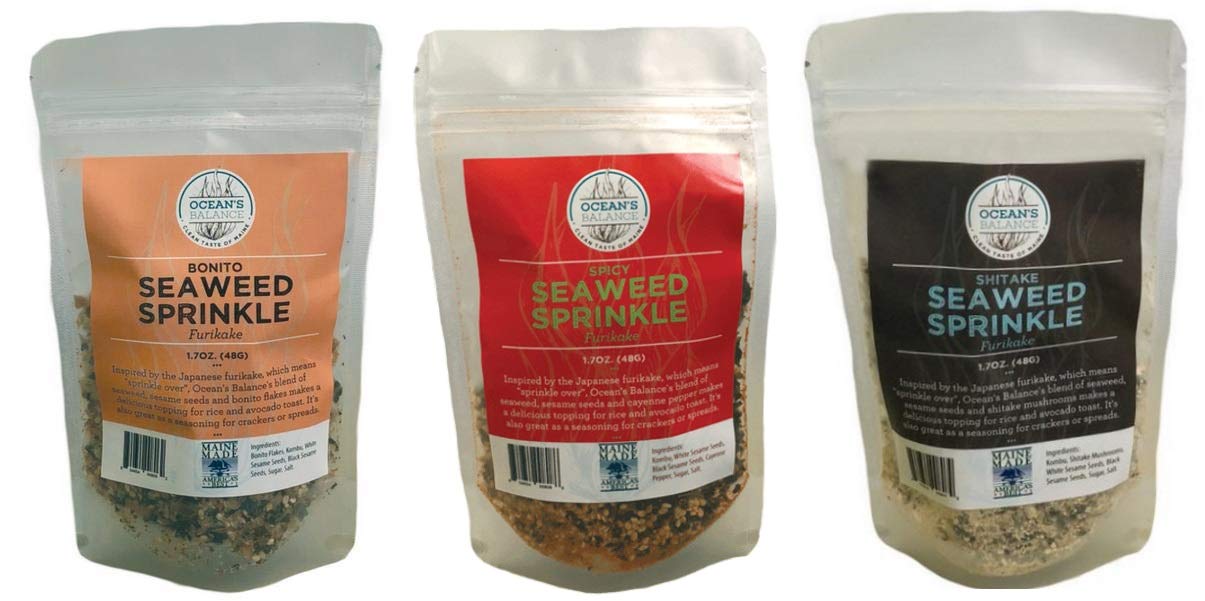 Buy Seaweed Sprinkle Furikake - Shitake, Bonito, Spicy Variety Pack - 1 ...