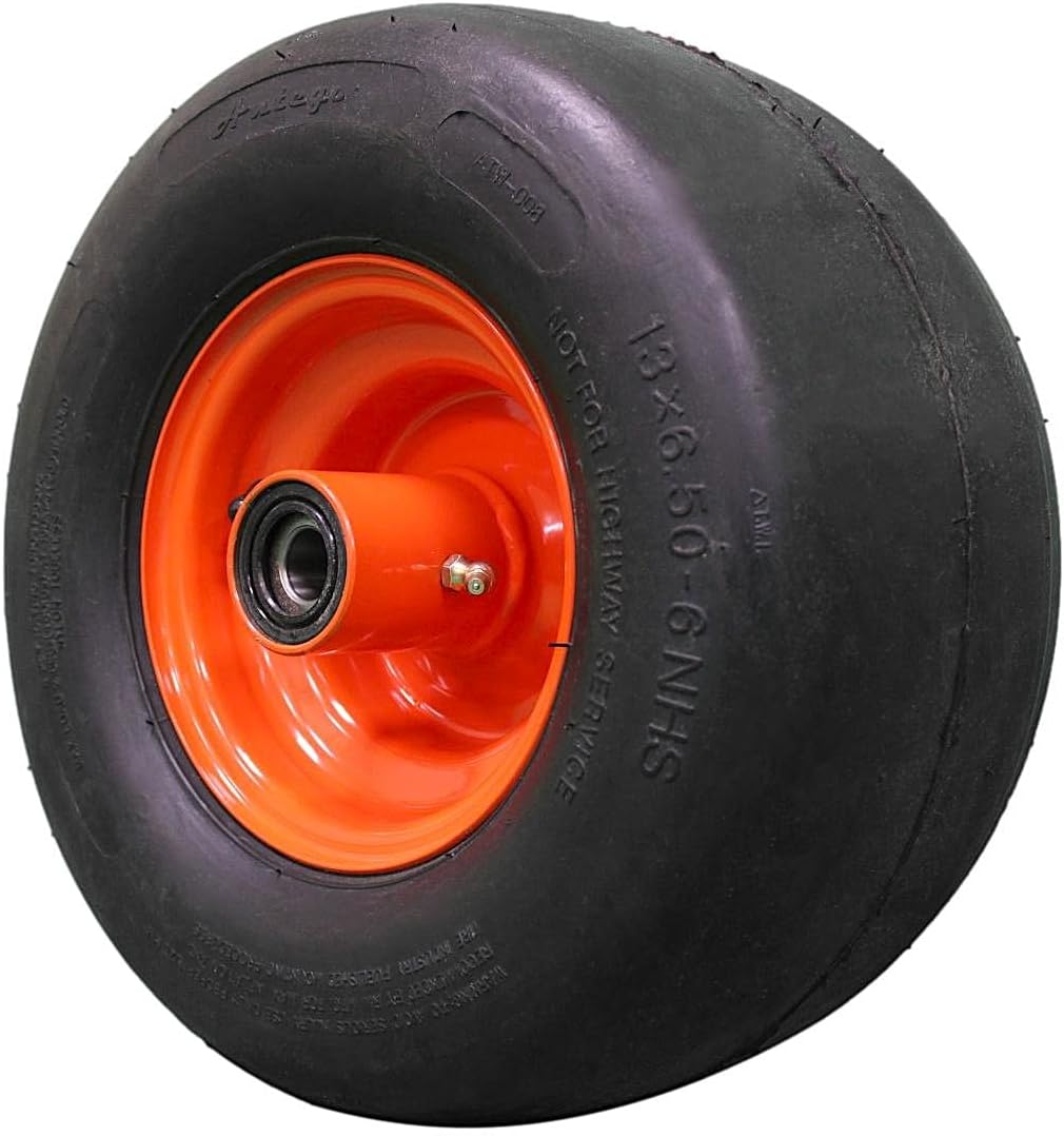 Amazon.com: (Single) Bad Boy 13x6.50-6 Pneumatic Orange Assemblies ...
