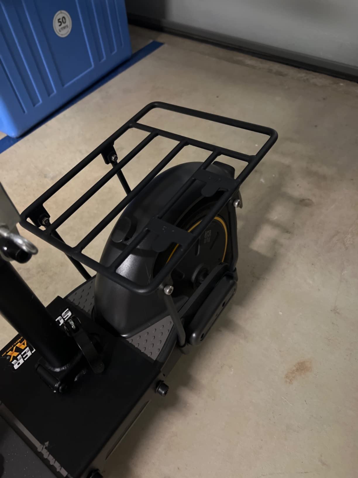 Ulip Electric Scooter Rear Rack - Thicken Steel Cargo Shelf Storage for ...