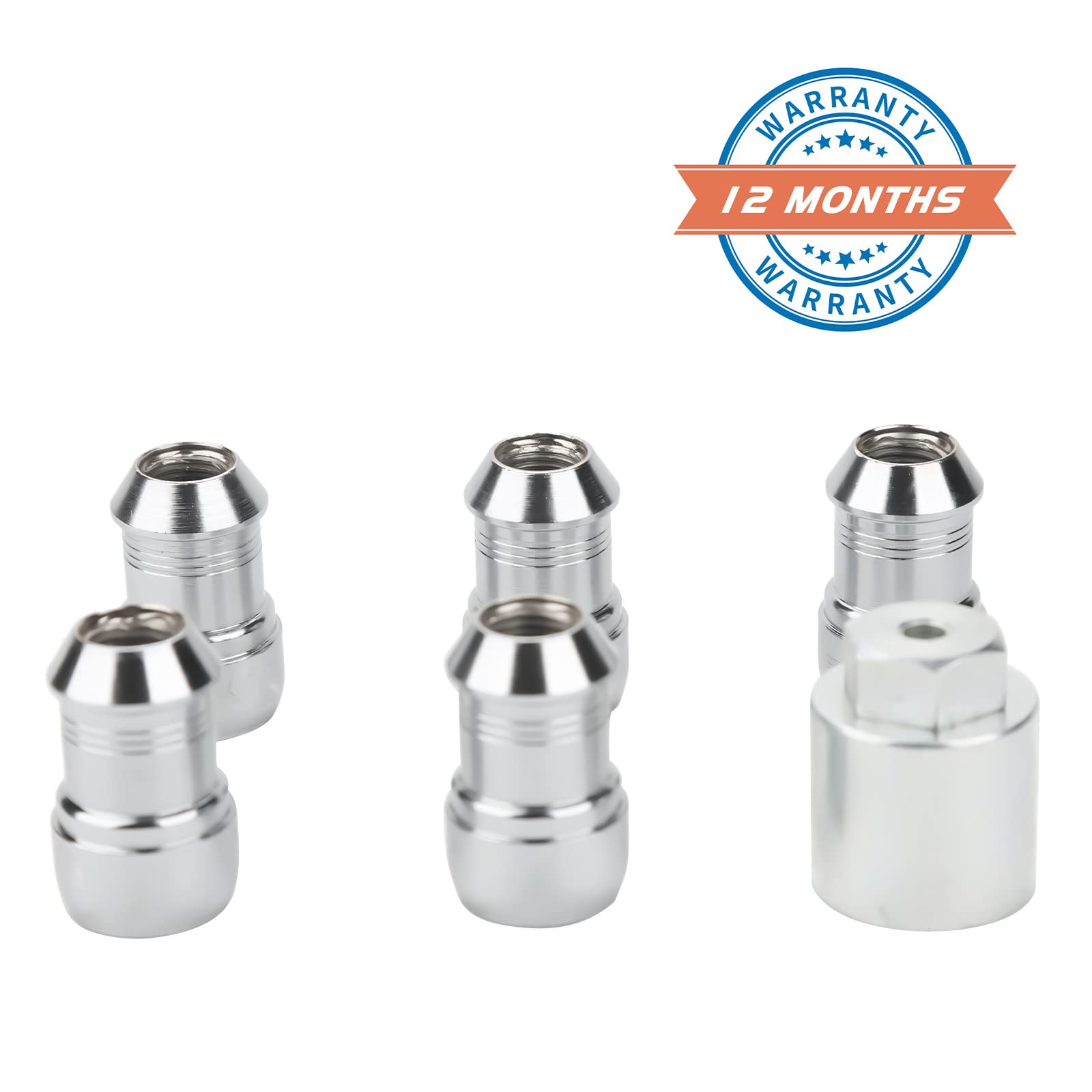 5 Pcs Wheel Locks Set Compatible with 2018-2023 Jeep Wrangler, 2020 ...