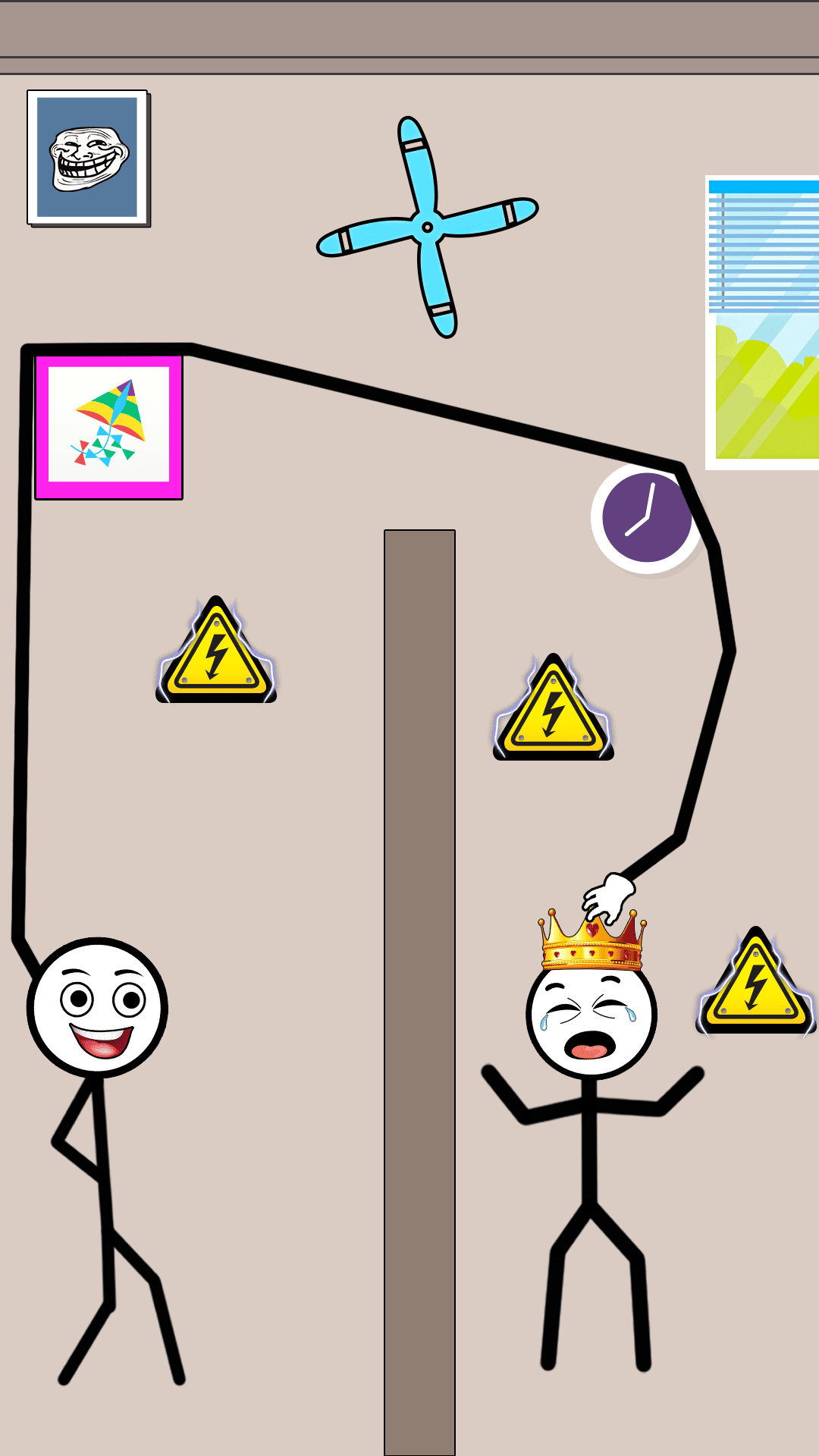 Stickman Thief Puzzle Brain IQ test tricky thief puzzle simulator ...